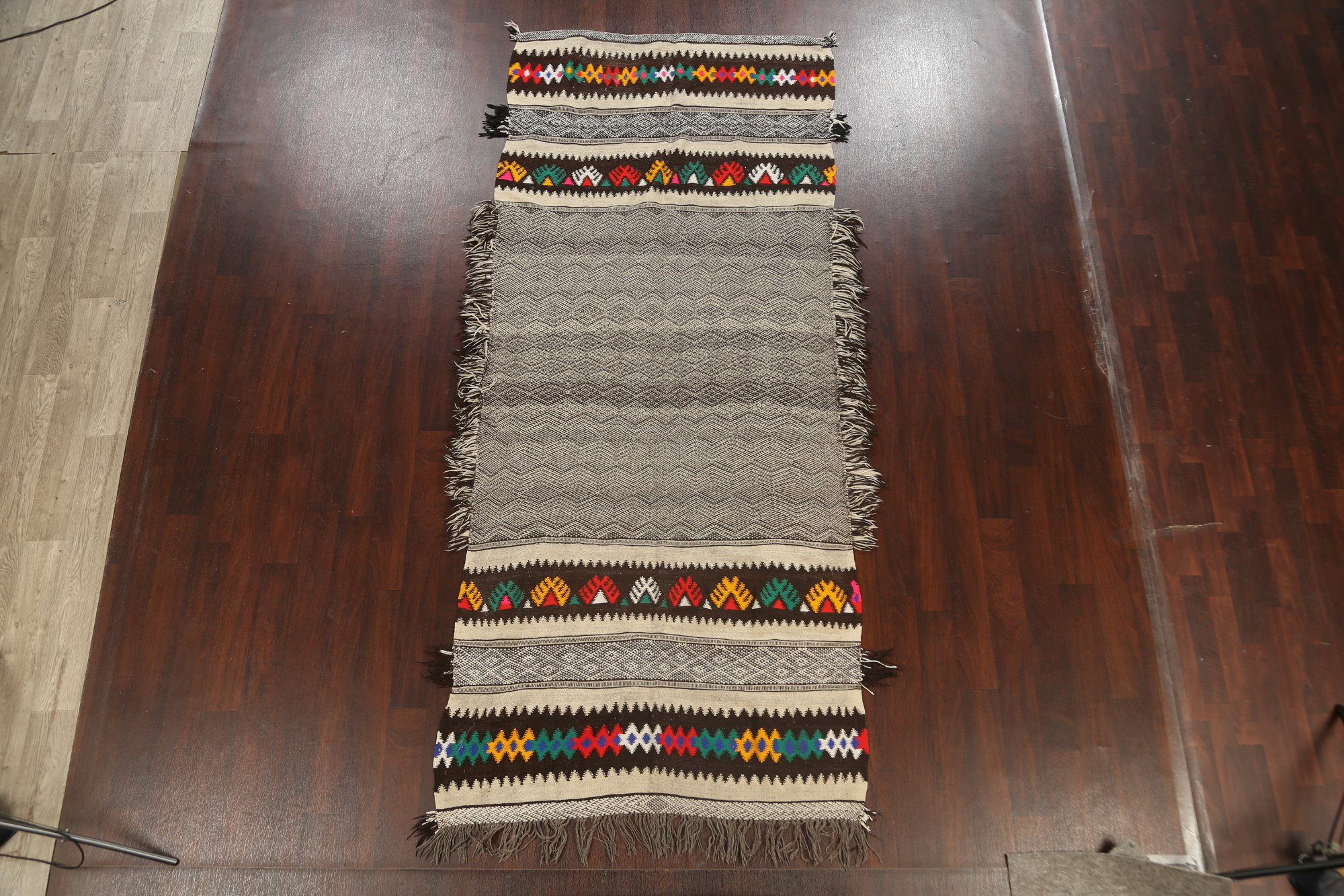 Rug Source Outlet Runner Handmade Looped/Hooked Wool Ivory Area Rug ...