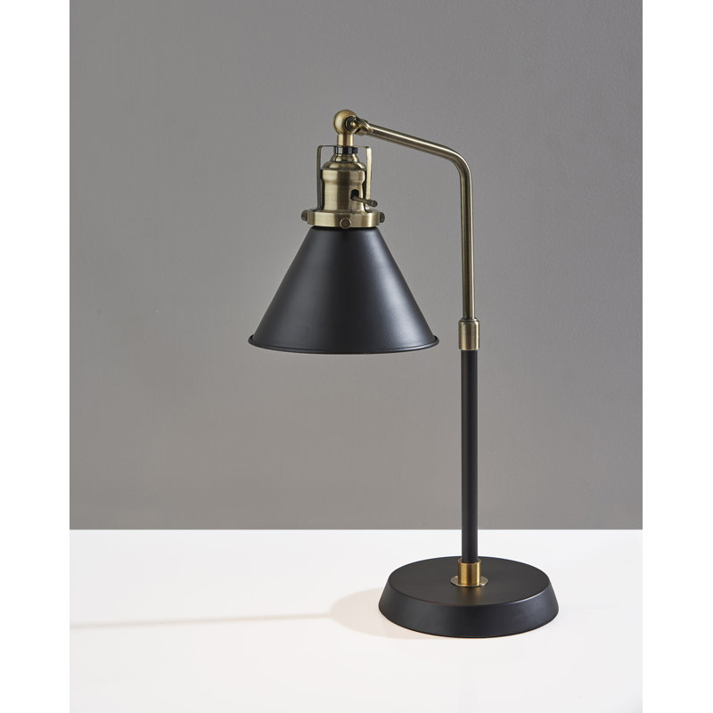 Longshore Tides Lasky 19.5'' Black Desk Lamp & Reviews | Wayfair
