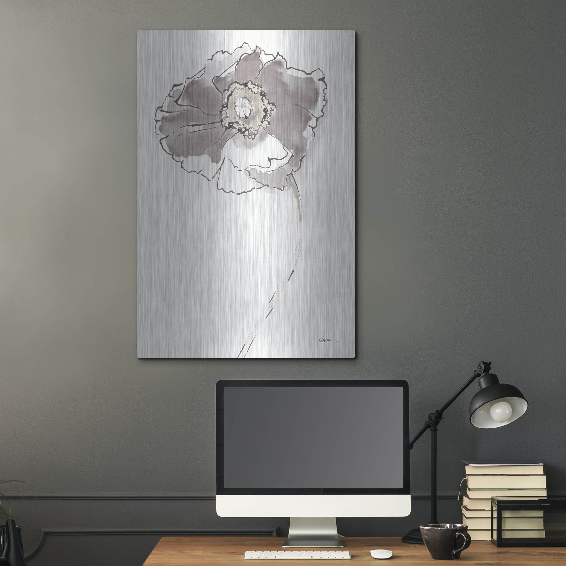 Winston Porter Neutral Icelands 1' by Shirley Novak Metal Wall Art ...