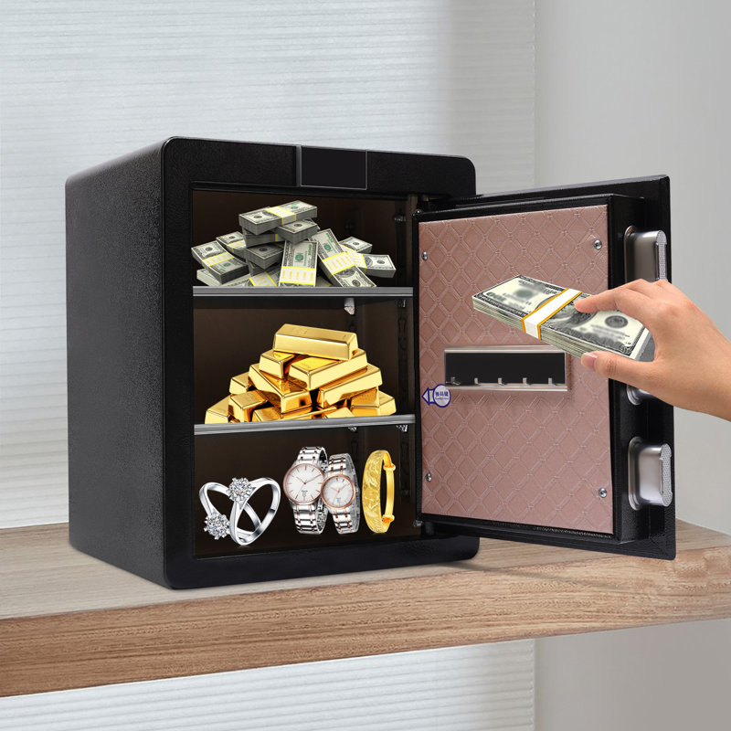 YINXIER Safe Box with Key Lock | Wayfair