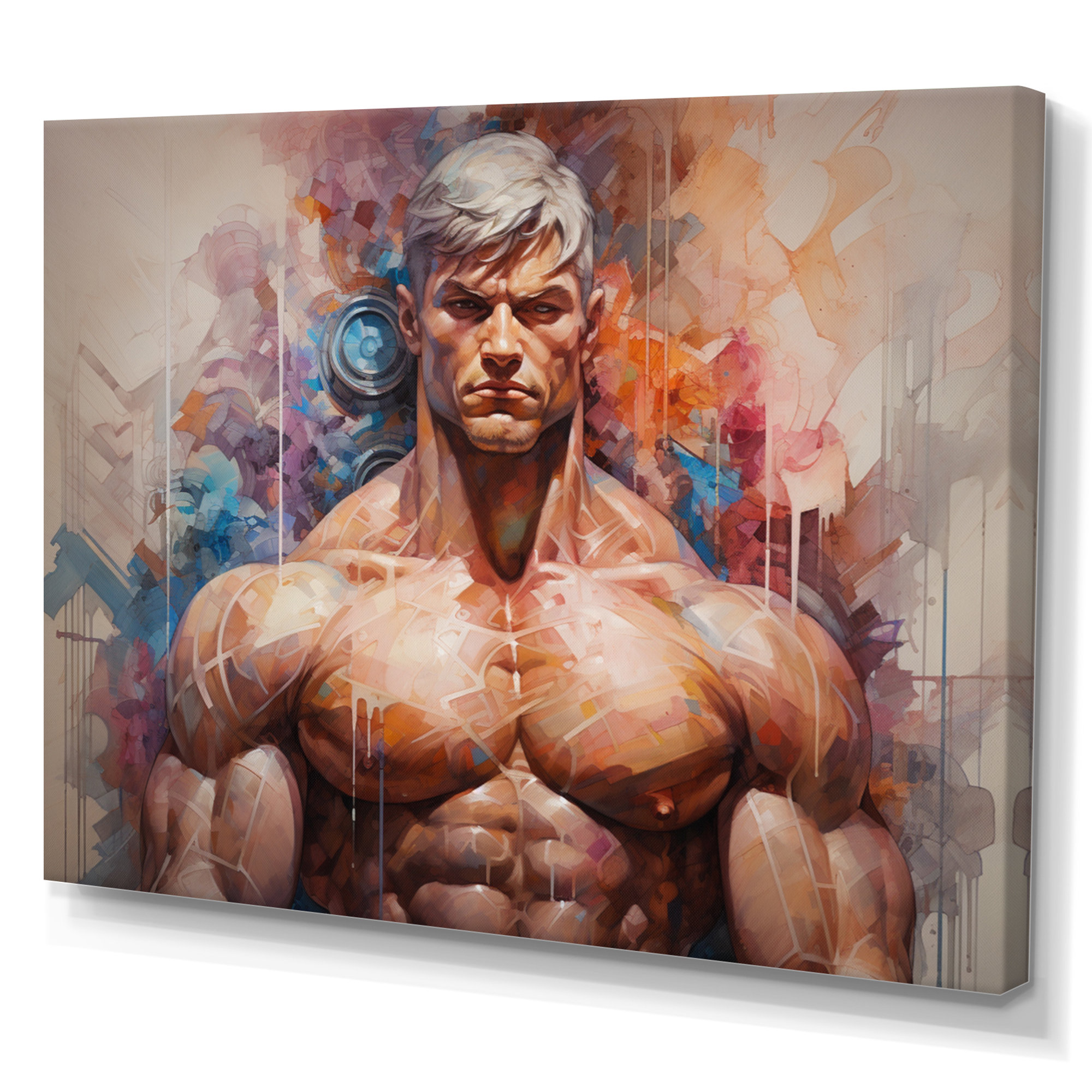 Winston Porter Mahreen Bodybuilding Muscle Symphony III On Canvas Print ...