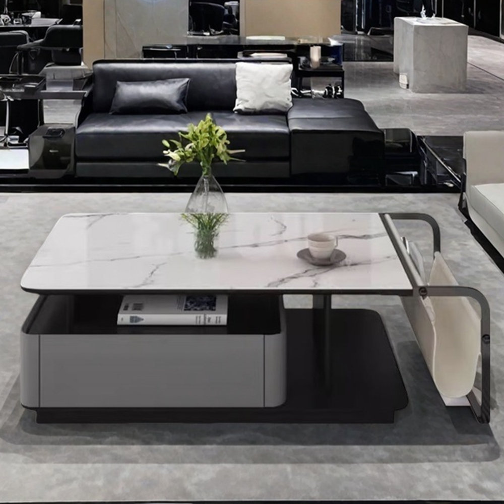 Wu's StylishVault Light luxury high sense unique coffee table | Wayfair