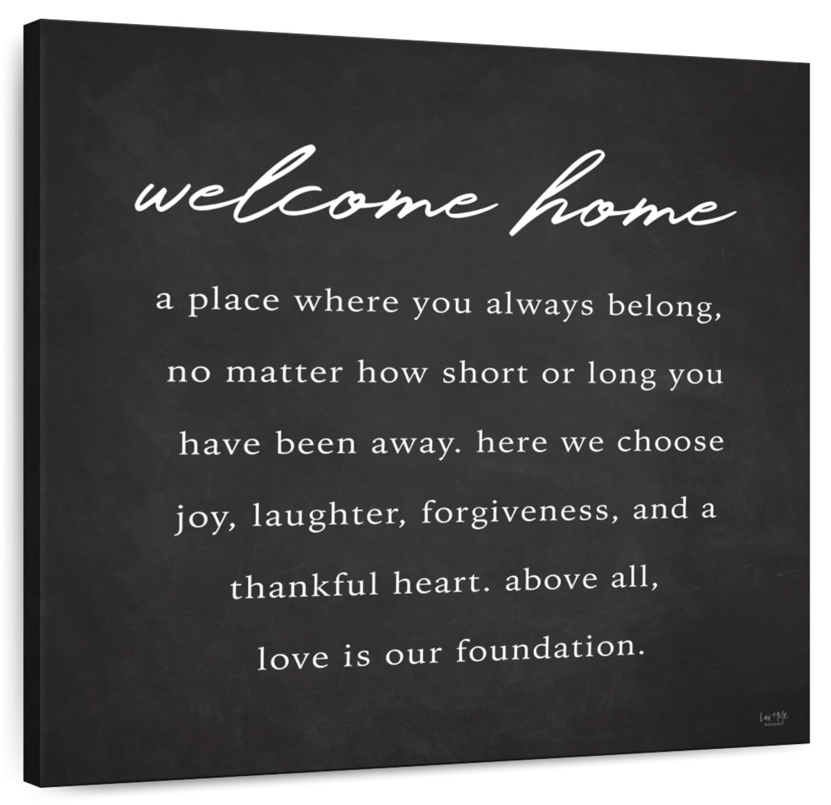 Trinx Welcome Home Wall Sign - Wayfair Canada
