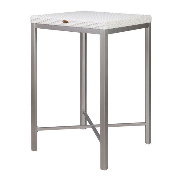 Latitude Run® Table de bar d'extérieur en résine Raia - Wayfair Canada