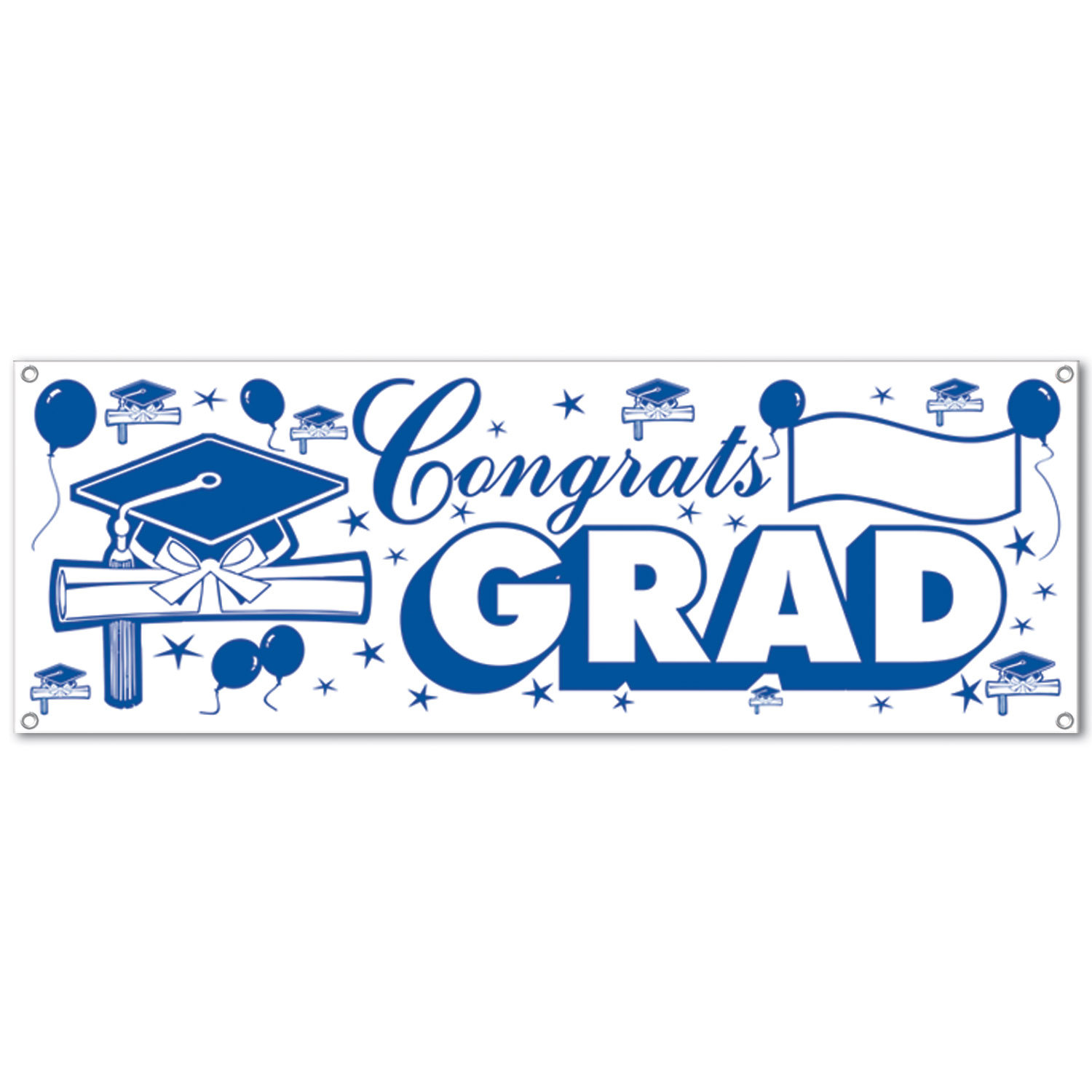 Beistle Congrats Grad Sign Banner | Wayfair