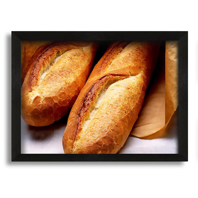 Ebern Designs French Stick - Single Picture Frame Print on Canvas ...