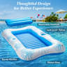 Utibia Inflatable Tanning Pool Lounger Float, Inflatable Ride-ons Pool ...