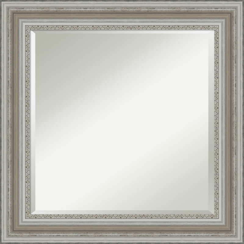 One Allium Way® Gerard Flat Wall Mirror & Reviews | Wayfair