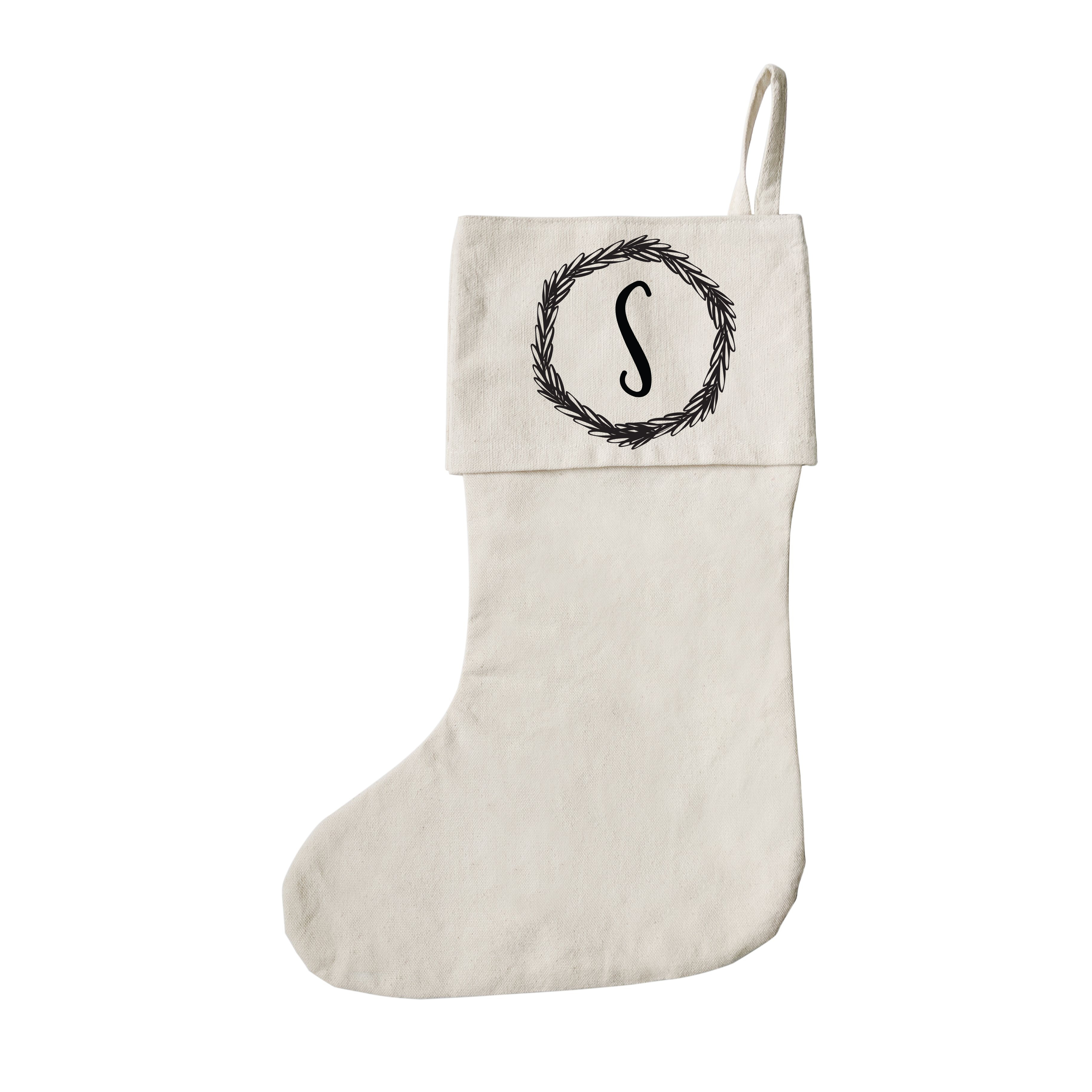 The Holiday Aisle® Single Monogram Stocking | Wayfair