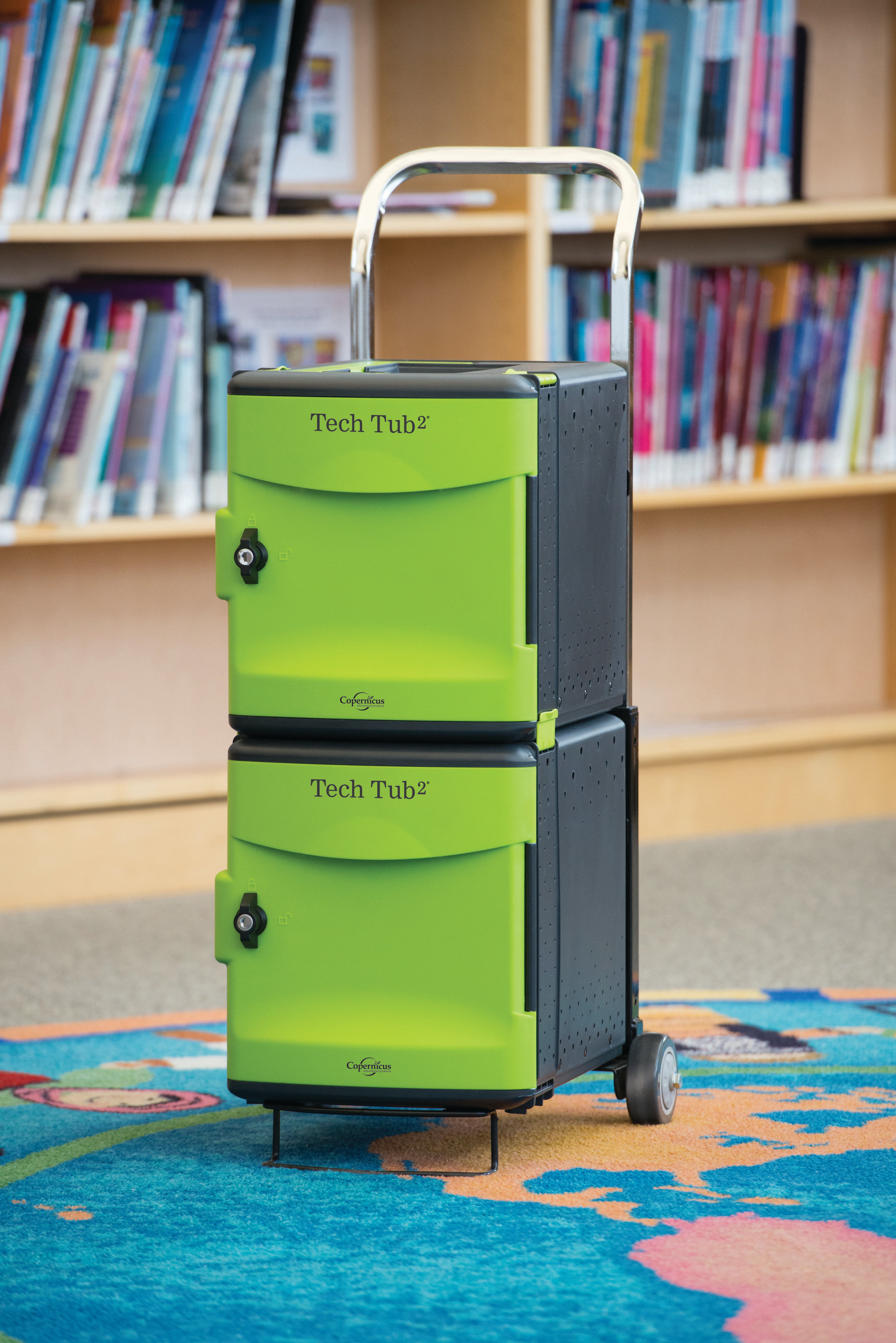 Copernicus Tech Tub2® 10-Compartment Laptop Charging Cart | Wayfair