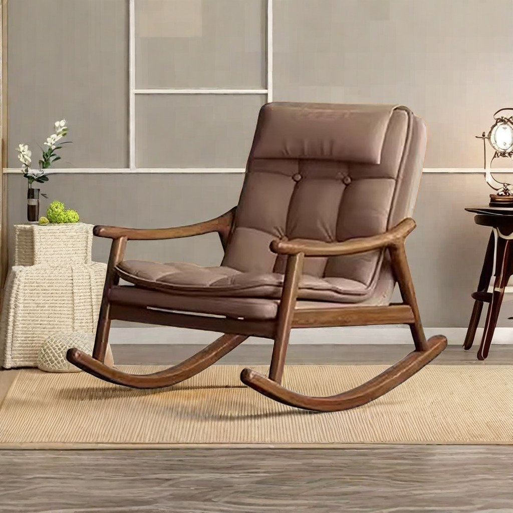 Comfort Zone Furniture.e Nordic Rocking Chair Lounger Lounger Chair ...