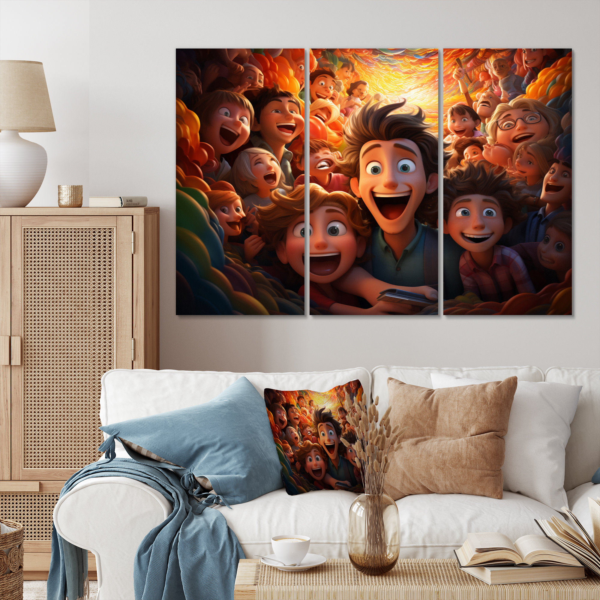 Harriet Bee Animation At The Amusement Park III - Animation Wall Art ...