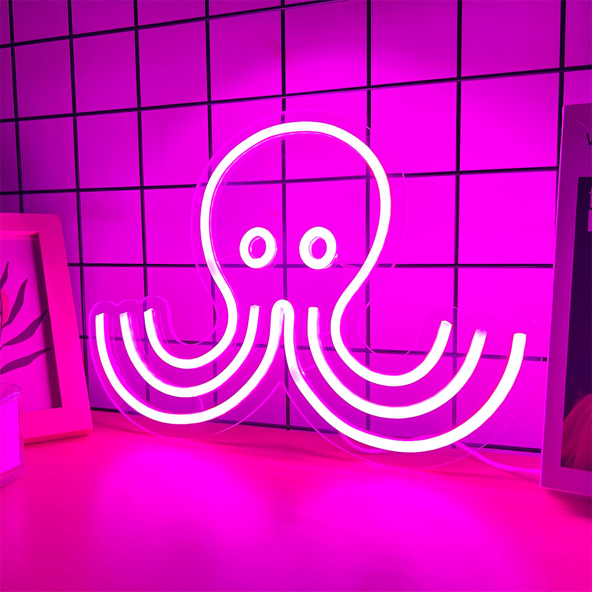 Ivy Bronx Lesleigh 14.2'' No Subject Themed LED LED Sign | Wayfair