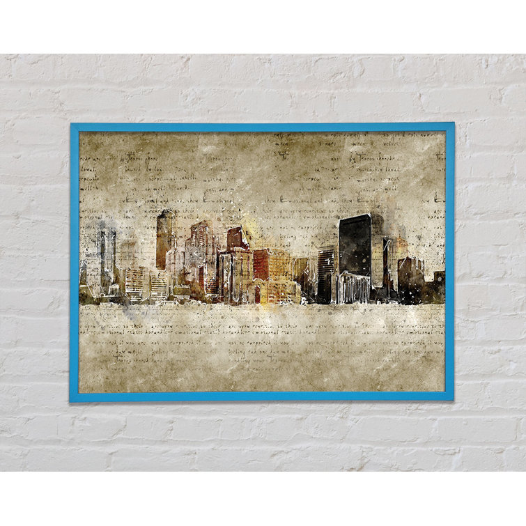 Ophelia & Co. Manuscript Brooklyn by Unkown - Single Picture Frame Art ...
