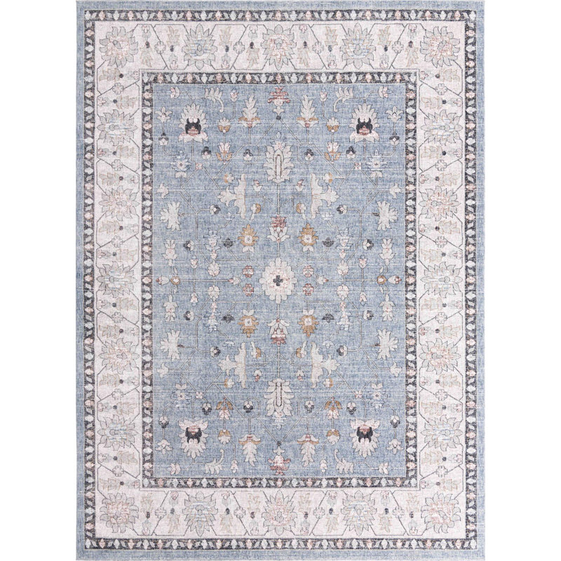 Bloomsbury Market Erica Floral Rug & Reviews | Wayfair