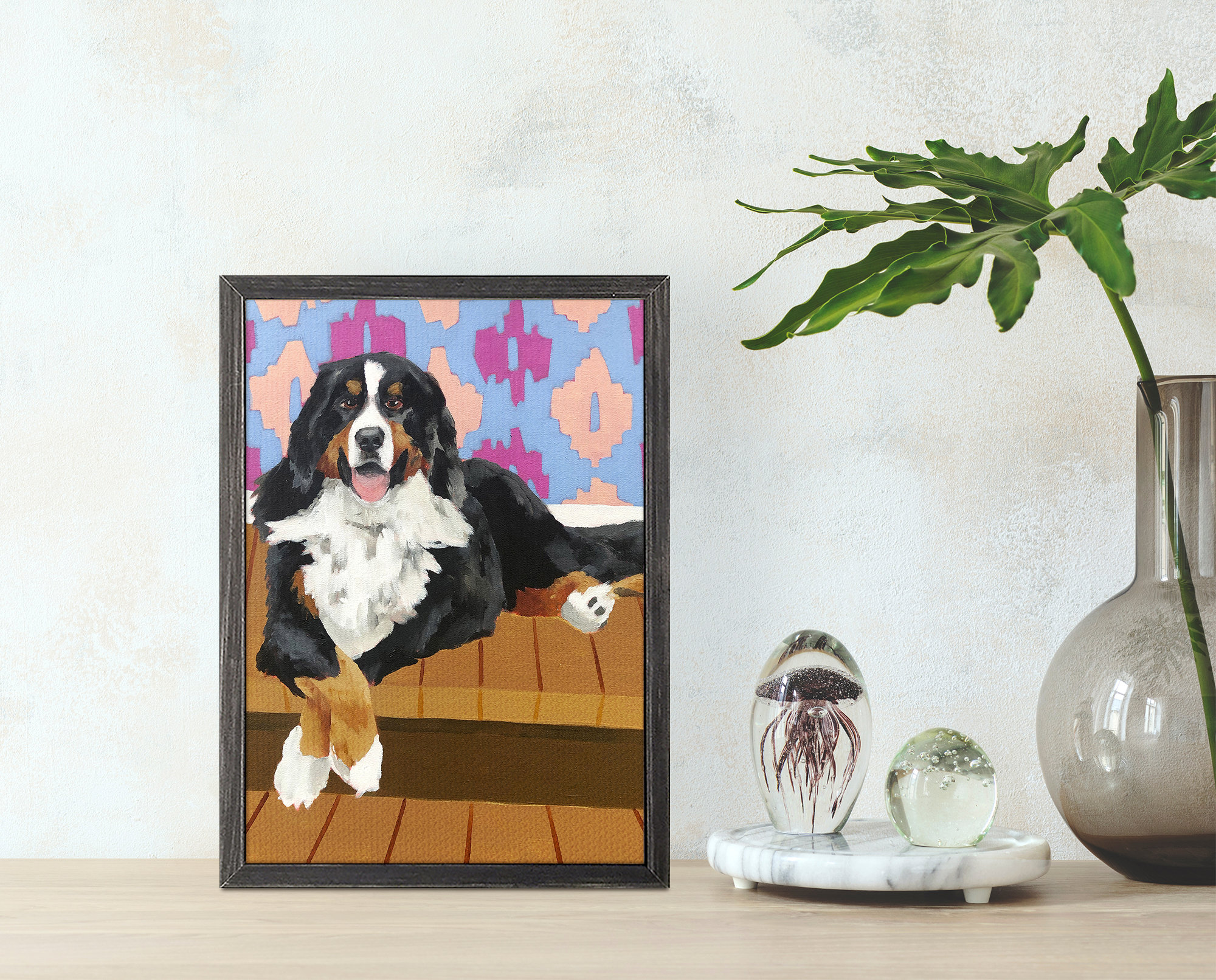 August Grove® Azhani Dog Tales - Rufus by Jay Mcclellan Studio - Print ...