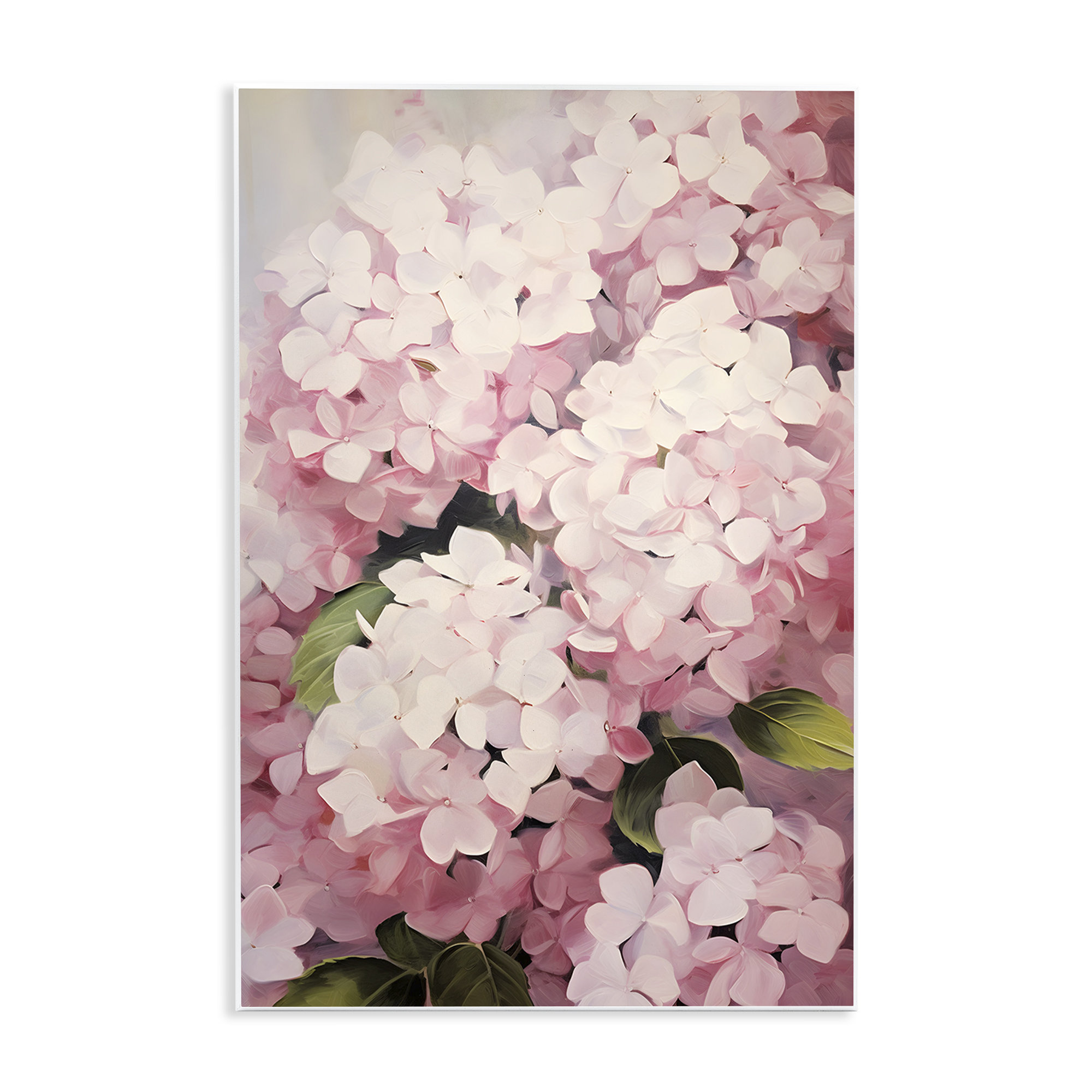 Stupell Industries Blush Pink Hydrangeas Wall Plaque Art by Petals ...