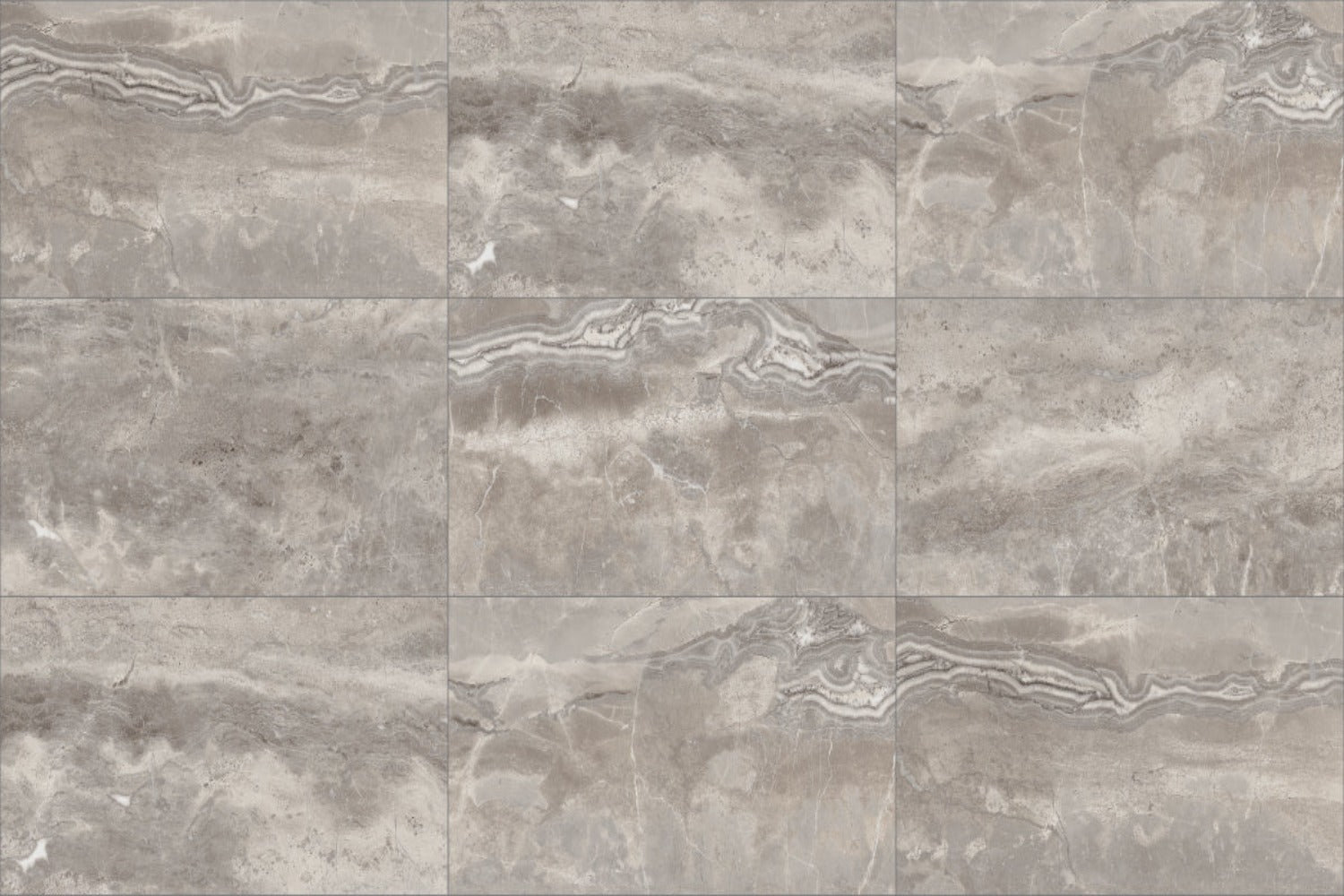 Stone & Tile Shoppe, Inc. Marble 24" x 48" Porcelain Marble Look Wall ...