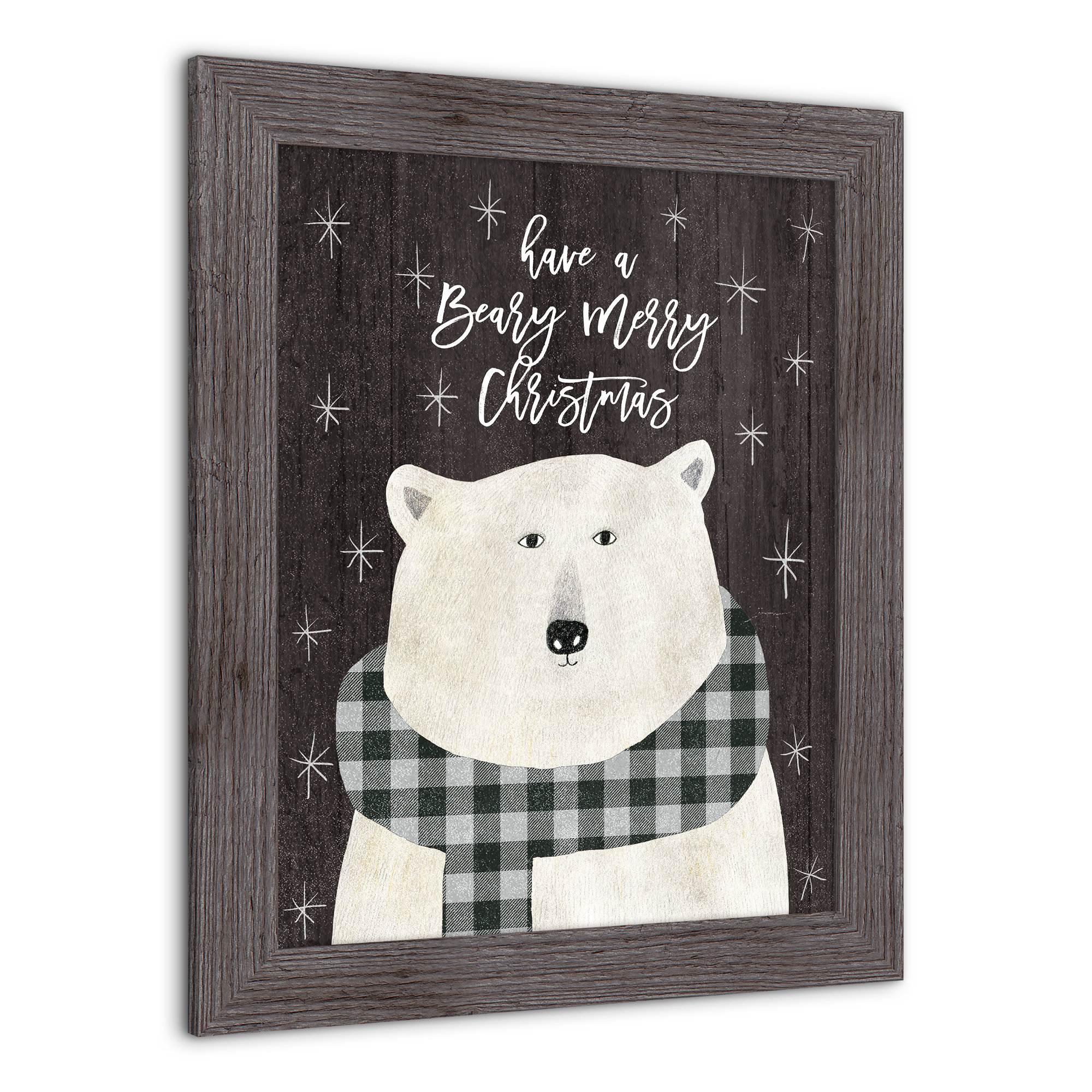 The Holiday Aisle® Have A Beary Merry Christmas Framed Print - Wayfair ...