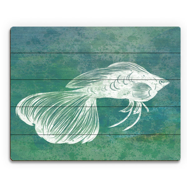 Click Wall Art " Turquoise Guppy " by Click Wall Art Exclusive Designer ...