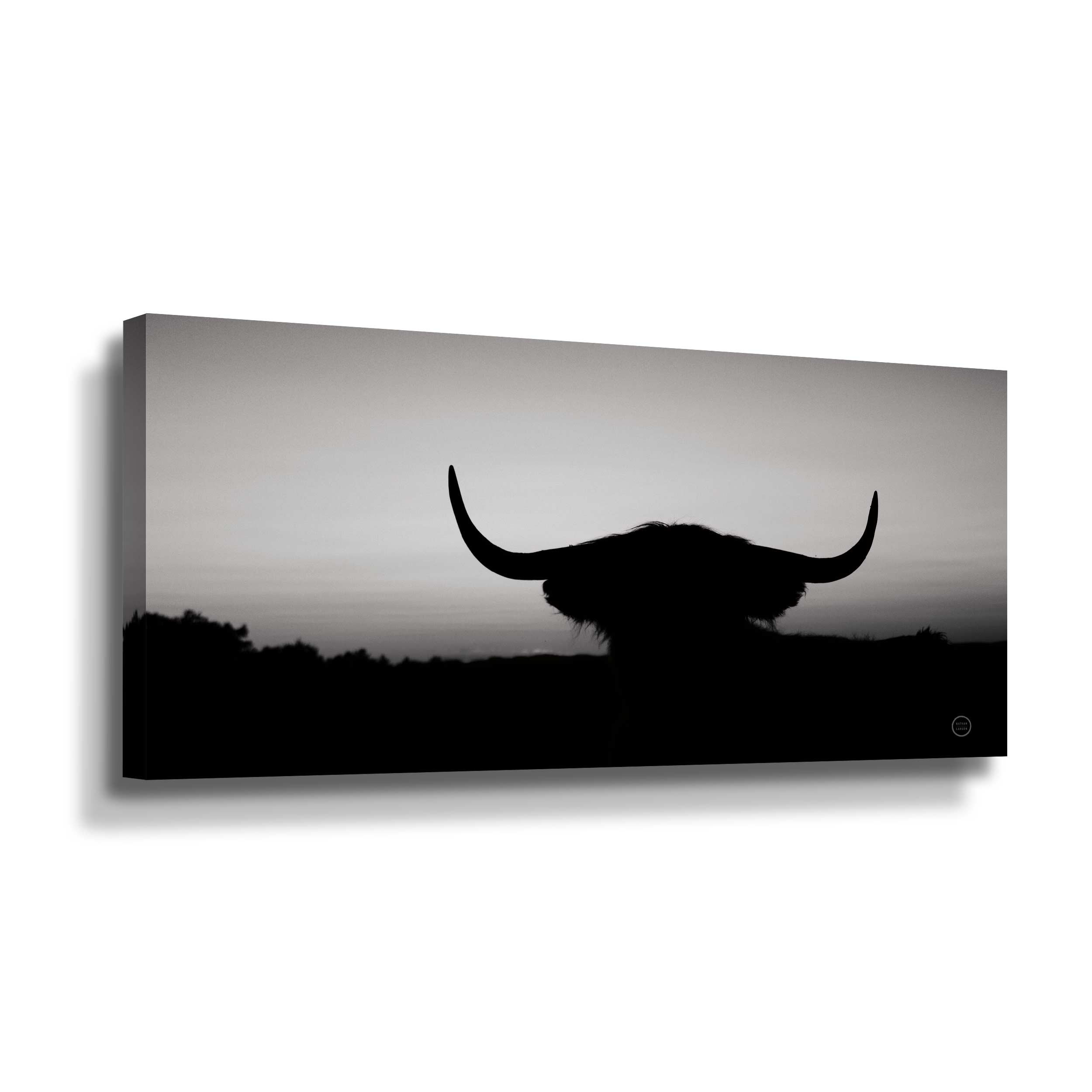 Foundry Select Bull Set BW Crop Print - Wayfair Canada