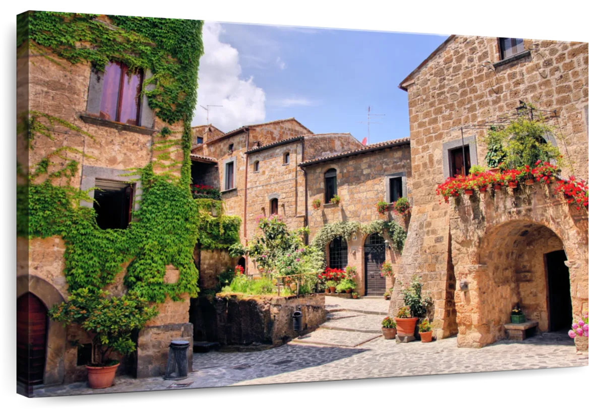 Ebern Designs Ravi Quaint Italian Town | Wayfair
