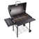 Charbroil American Gourmet 840 Barrel Charcoal Grill with Side Shelves ...