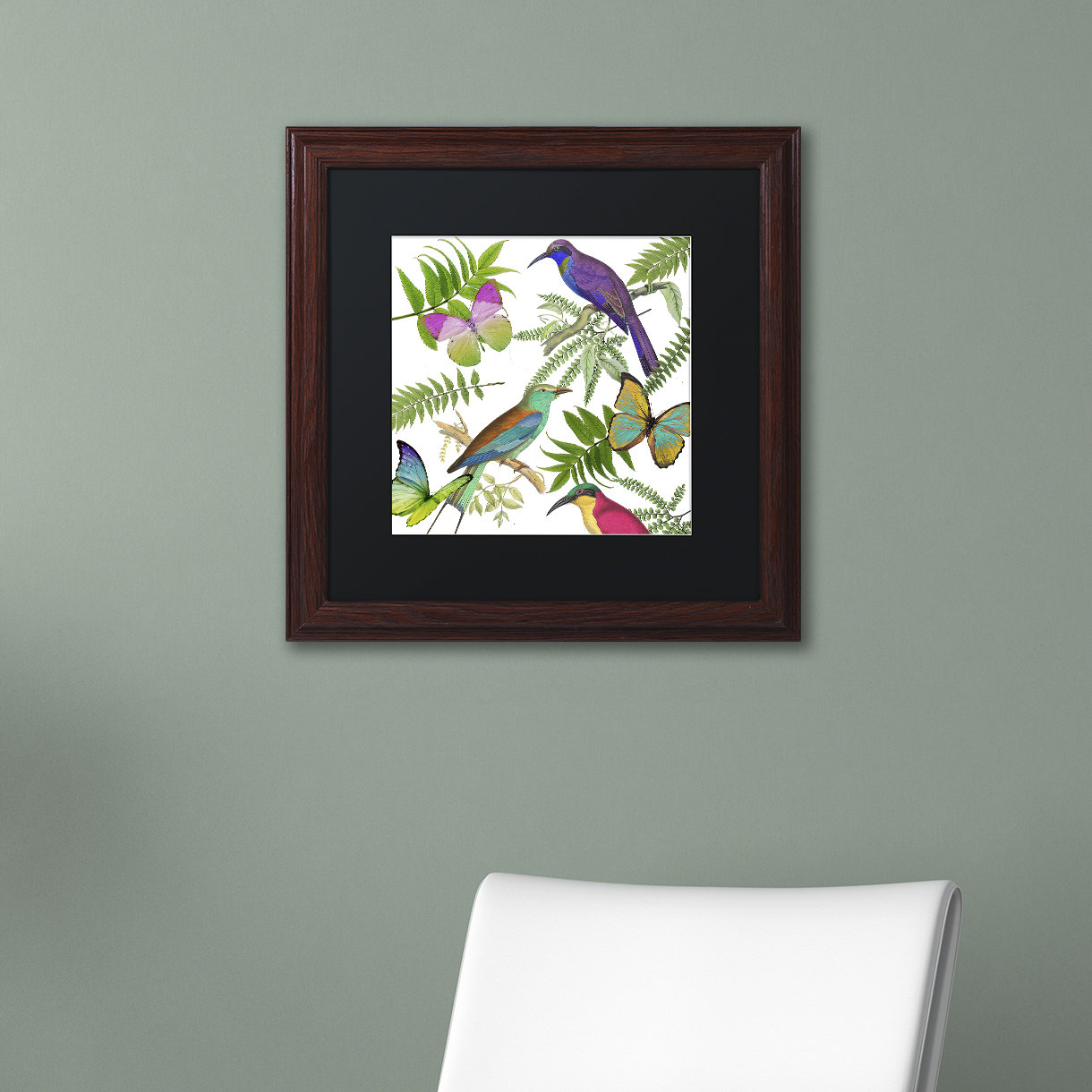 Lark Manor™ Jadaya 'Walking on Air I' Framed Graphic Art | Wayfair