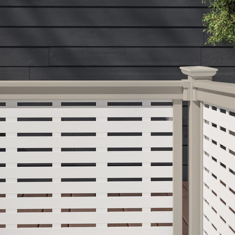 Barrette Outdoor Living 39" H x 4" W Clay Vinyl Post Sleeve - Wayfair ...