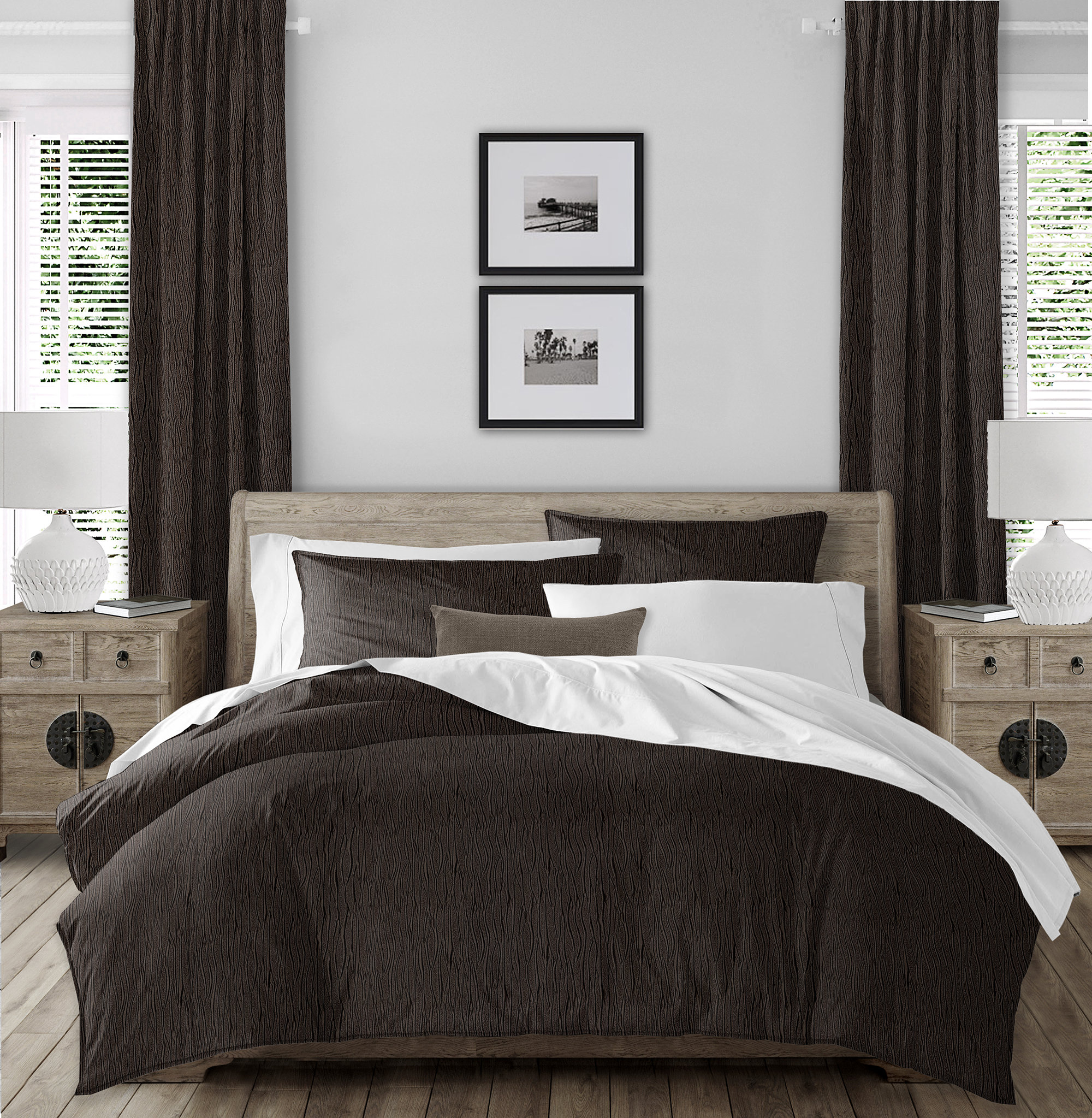 The Tailor's Bed Sylvio Microfiber 3 Piece Duvet Cover | Wayfair
