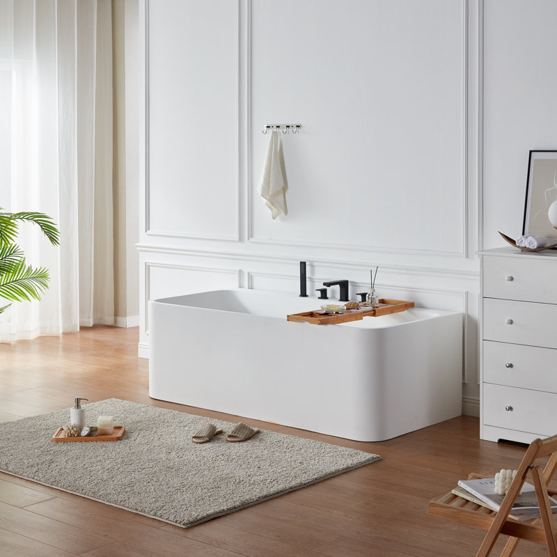Pensen Ps8829-1500 58*31Freestanding Soaking Solid Surface Bathtub ...