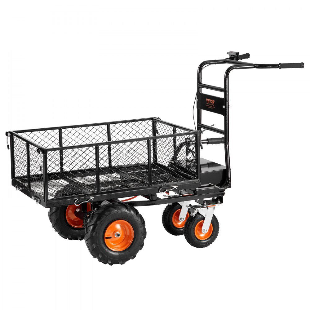 VEVOR Electric Utility Cart, 660lbs Capacity Power Wagon, 36V 432W ...