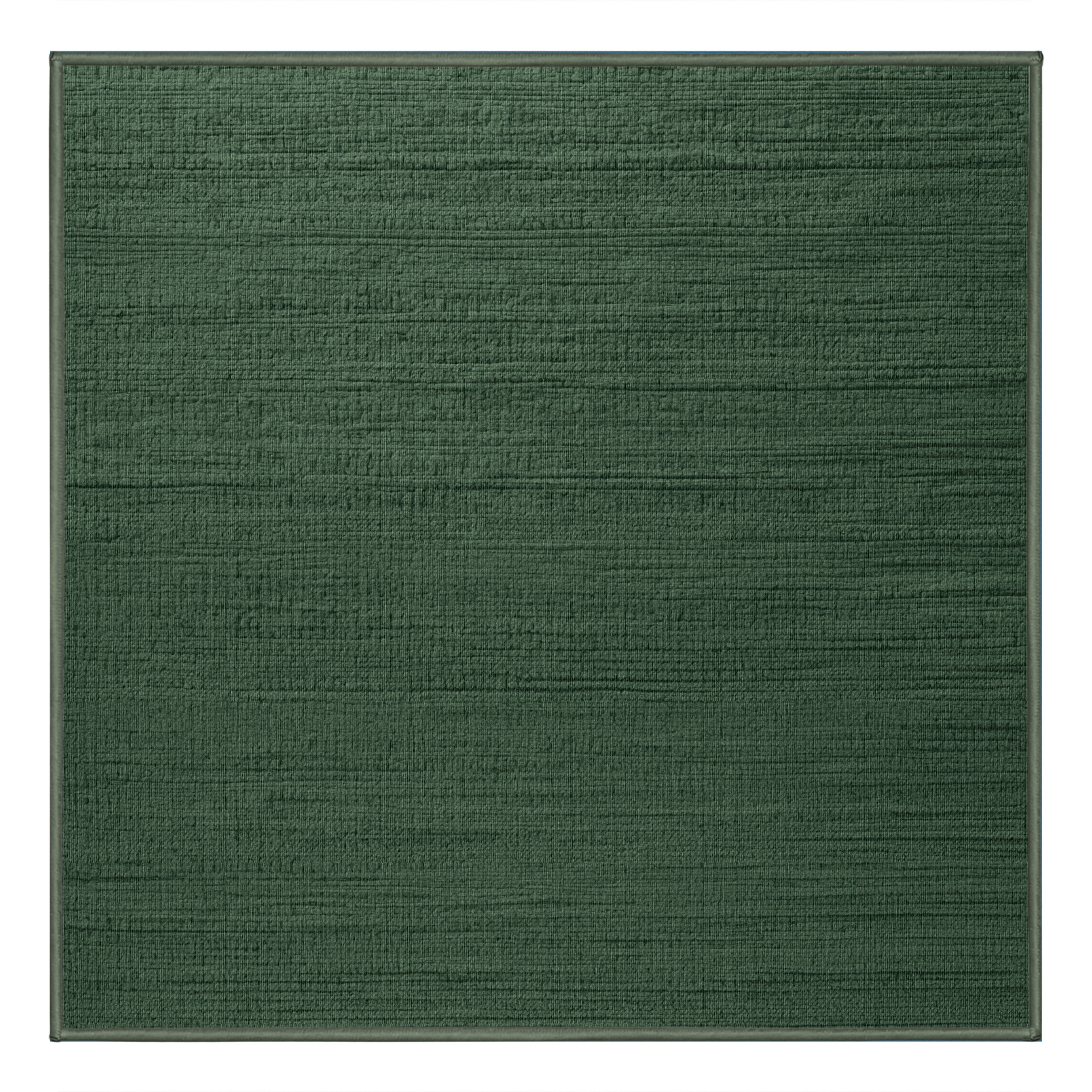 One Allium Way® Machine Washable Solid Green Area Rug | Wayfair