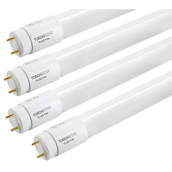 TORCHSTAR Equivalent T8 G13/Bi-pin 4000K LED Bulb | Wayfair