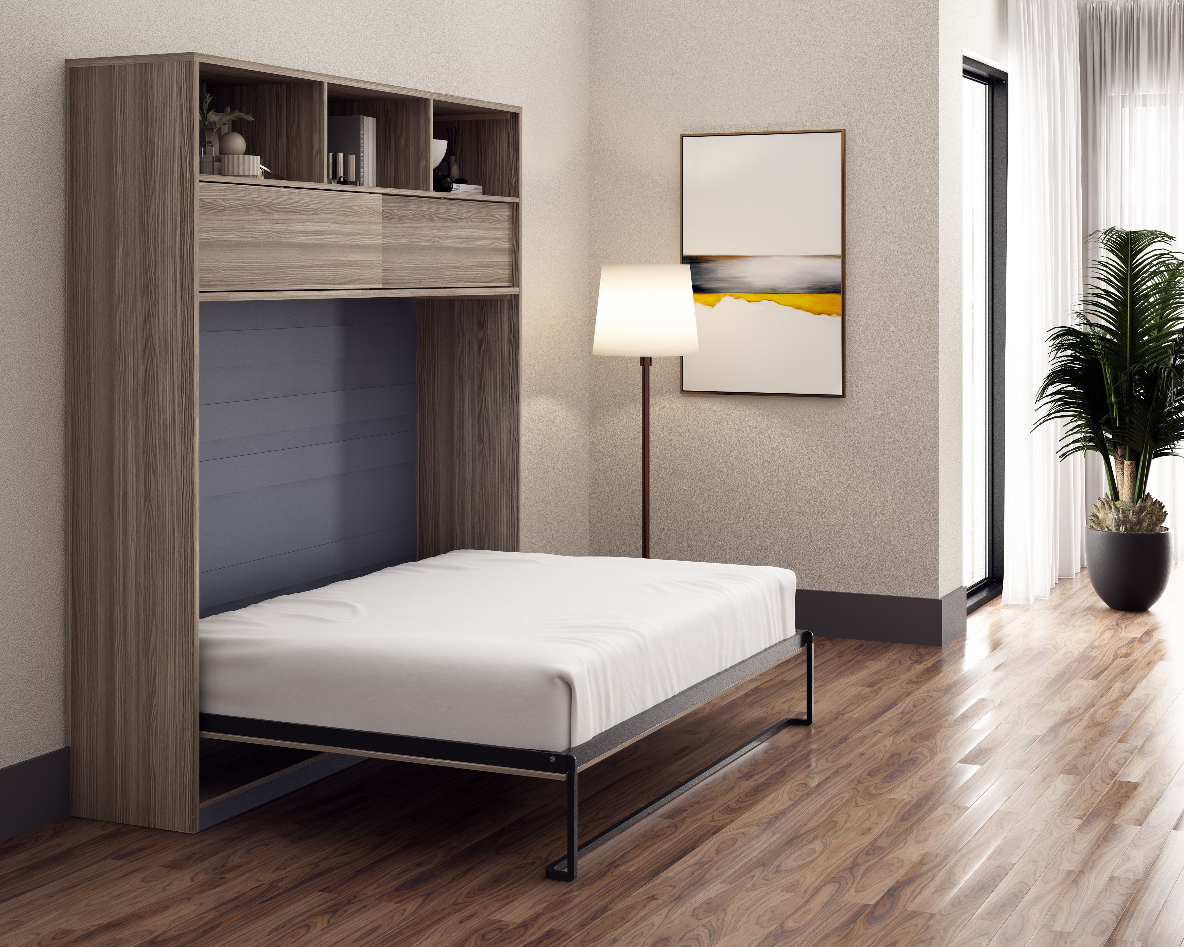 Mega Furniture Imports Full Low Profile Murphy Bed - Wayfair Canada