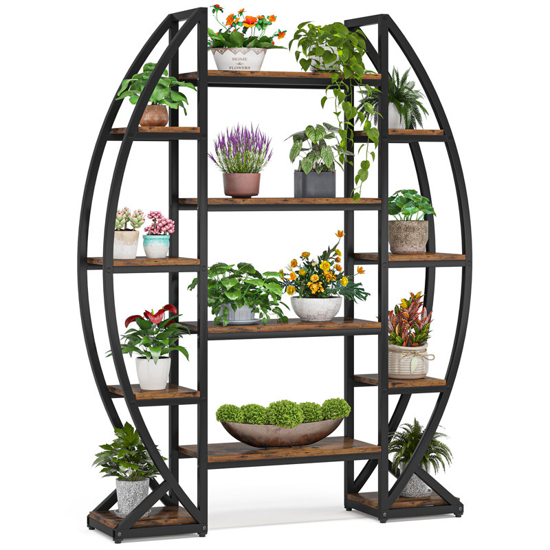 17 Stories Jazlina Oval Etagera Plant Stand & Reviews | Wayfair