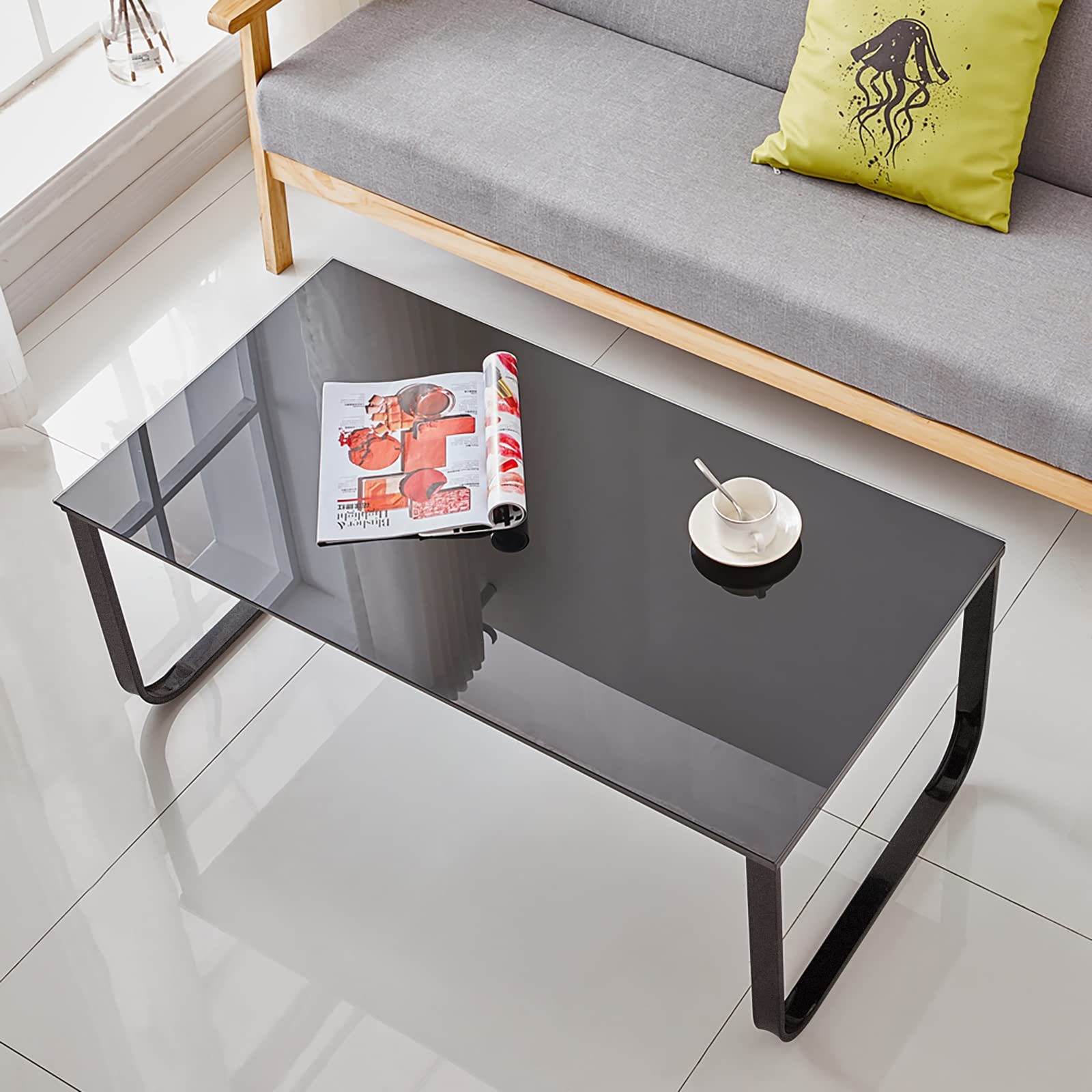 Ebern Designs Erbil Sled Coffee Table & Reviews | Wayfair.co.uk
