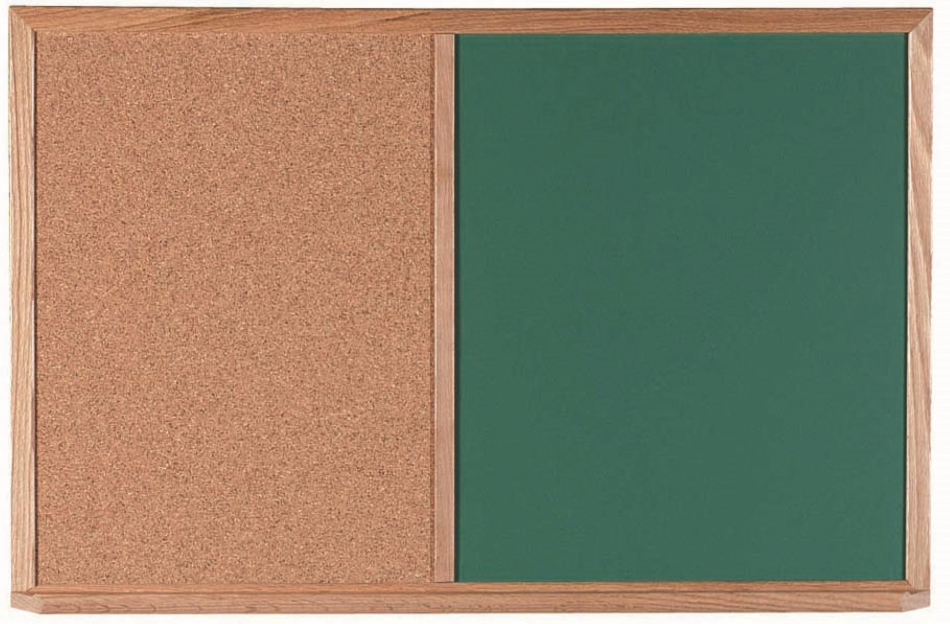 AARCO Wall Mounted Combination Bulletin Board | Wayfair