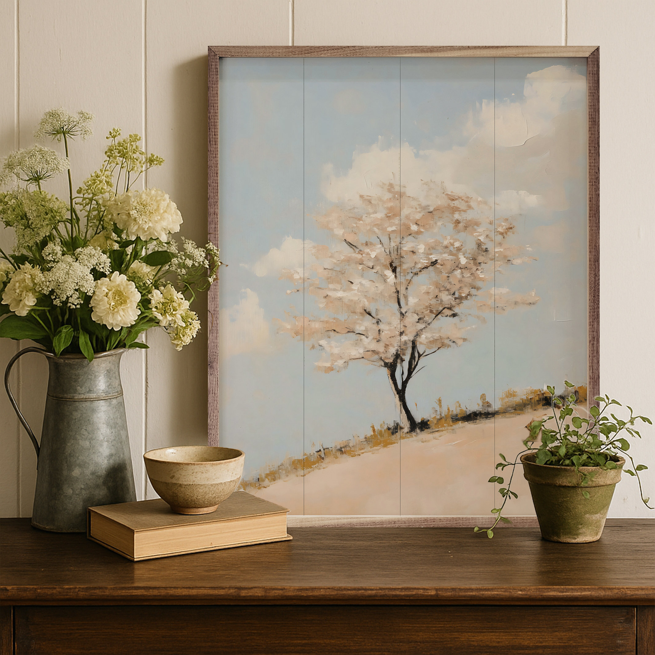Ophelia & Co. Lone Blossomed Tree By Franklyn Gregory | Wayfair