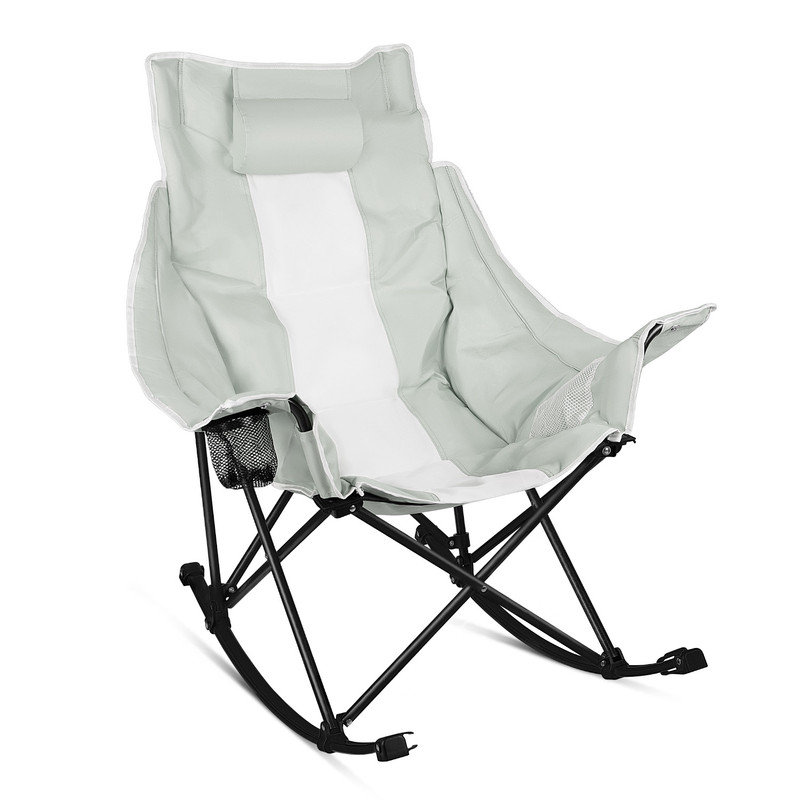 Ebern Designs Outdoor Relaxing Rocking Chair | Wayfair