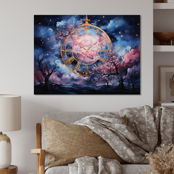 Bungalow Rose Astrology Starry Oracle I - Astrology Metal Wall Art ...