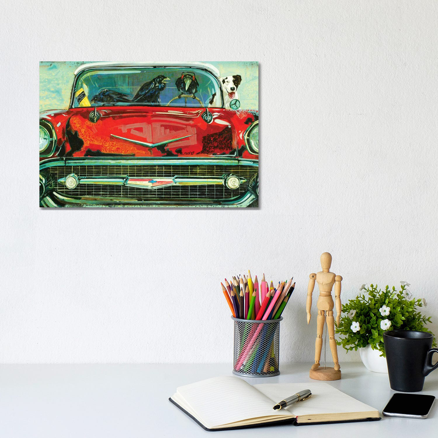 ClassicLiving Marley by Barton Degraaf - Wrapped Canvas Painting ...