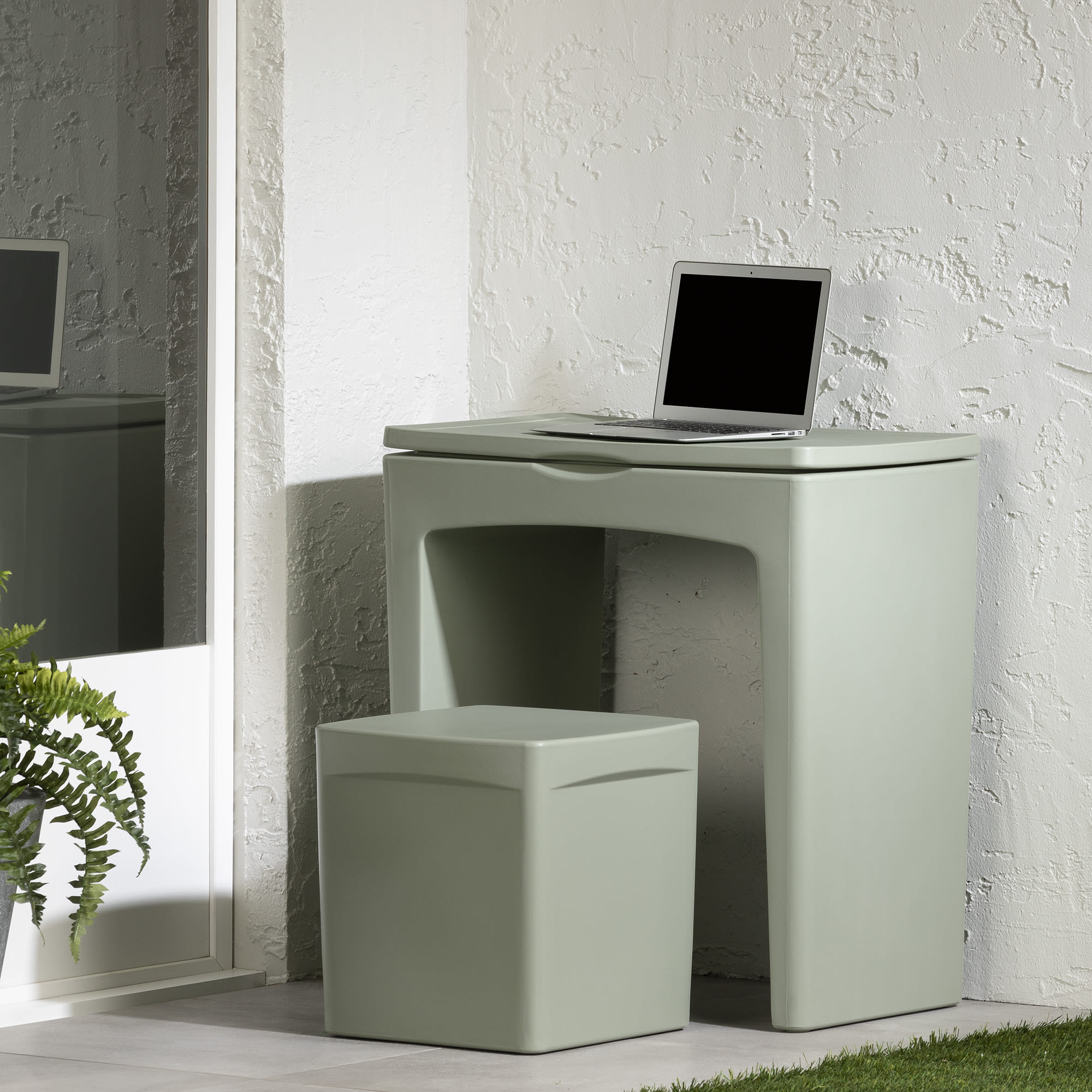 South Shore Dalya Indoor/Outdoor Desk with Bench - Wayfair Canada
