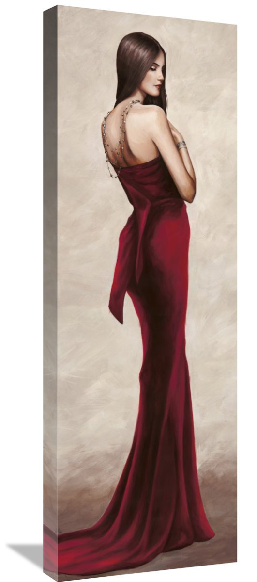Global Gallery 'Grand Soiree I' by Sonya Duval Painting Print on ...