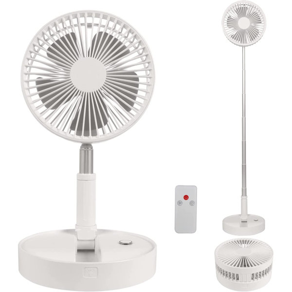 EUROSAKURA 9'''' Pedestal/standing Fan With Remote Controller, Usb Desk ...