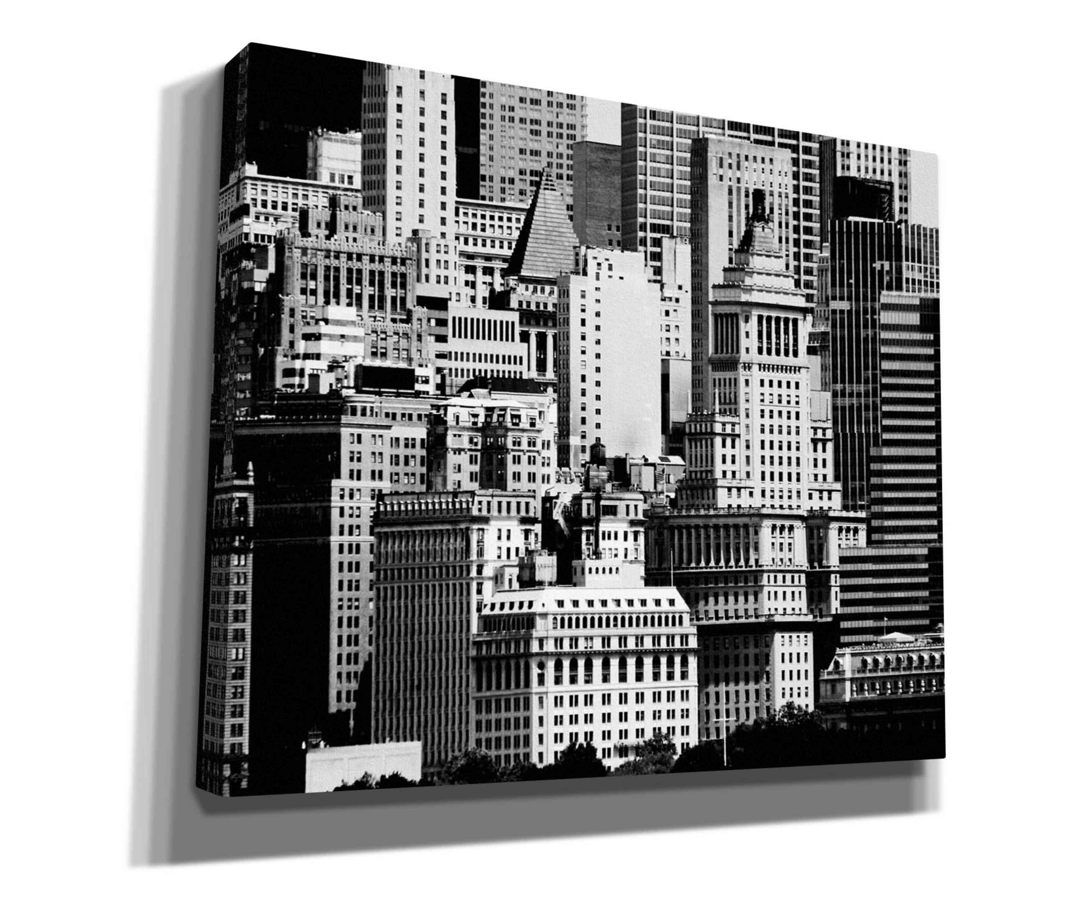 Latitude Run® 'NYC Skyline IX' By Jeff Pica, Canvas Wall Art, 16"X12 ...