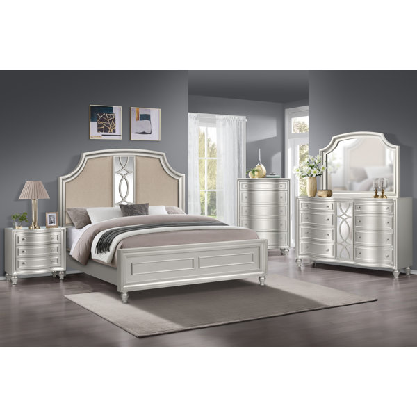 Silver Bedroom Sets You'll Love | Wayfair
