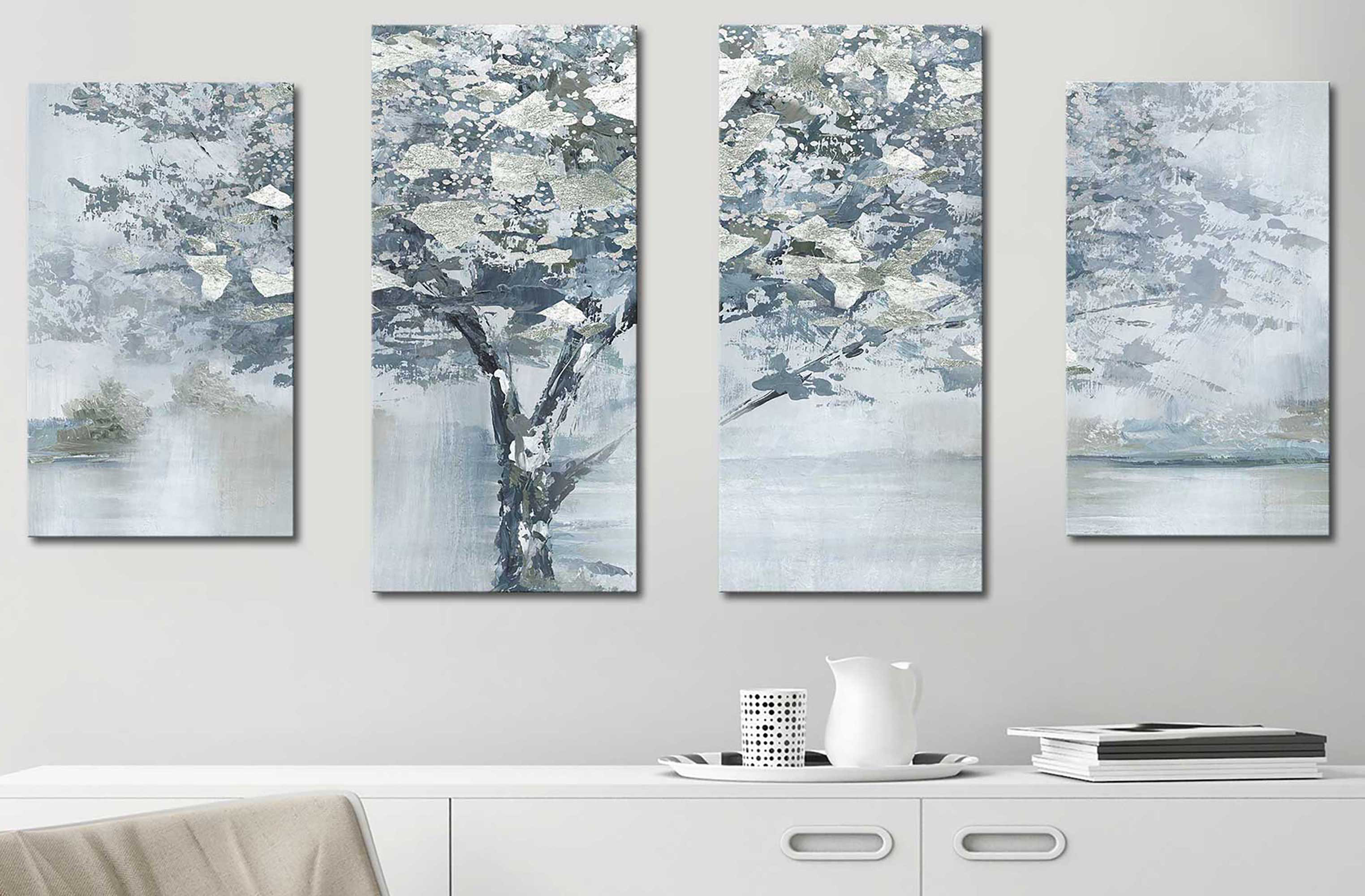 Red Barrel Studio® "Fall Foliage" By Nan Print On Canvas Set Of 4 | Wayfair