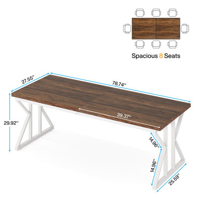 Gracie Oaks Metal Base Computer Desk & Reviews | Wayfair