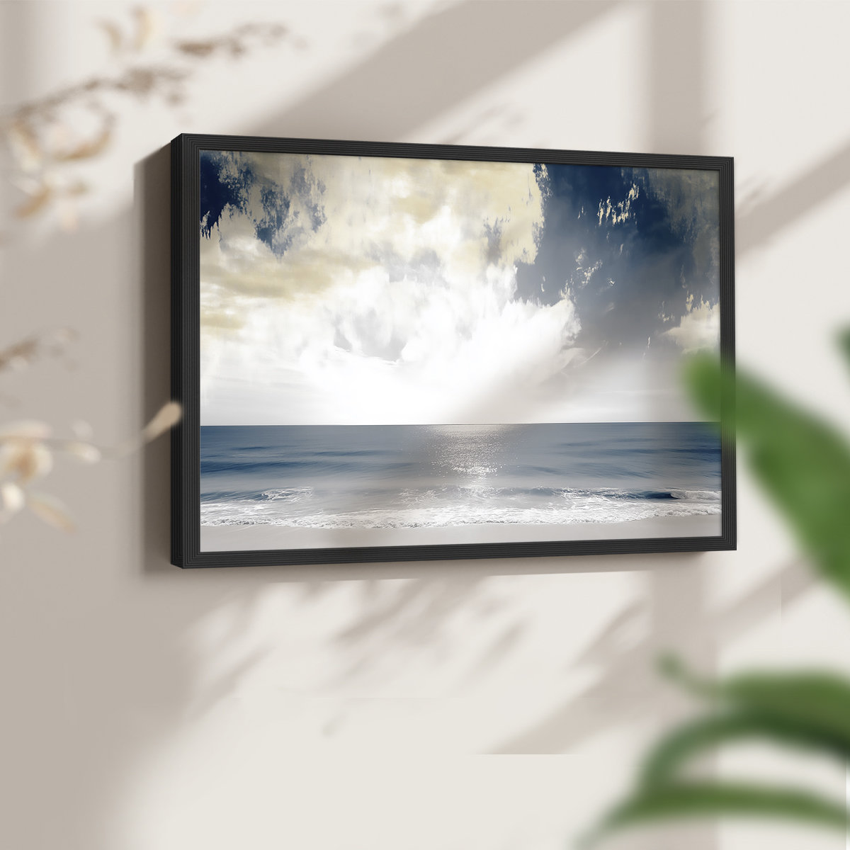 Highland Dunes Abstract Series-CVII -Framed Print - Restickable | Wayfair